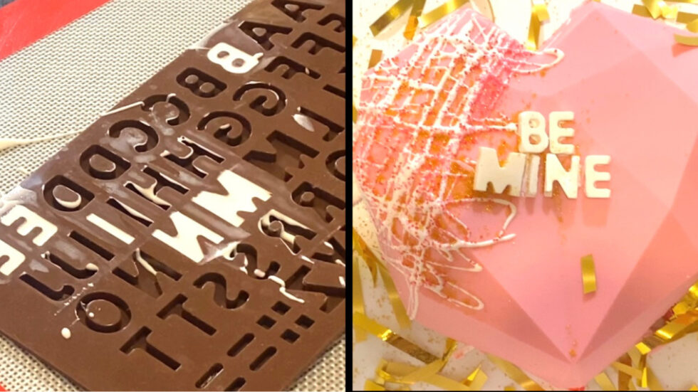 How to Make a Breakable Chocolate Candy Heart - Heaven My Cake